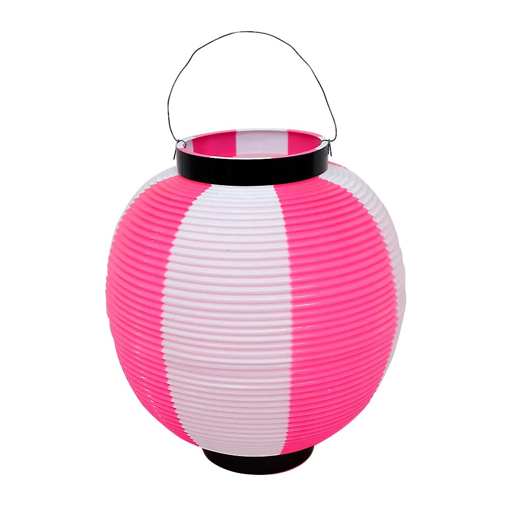 ポリ提灯9寸 ピンクシロ | ジョイフル本田 取り寄せ＆店舗受取