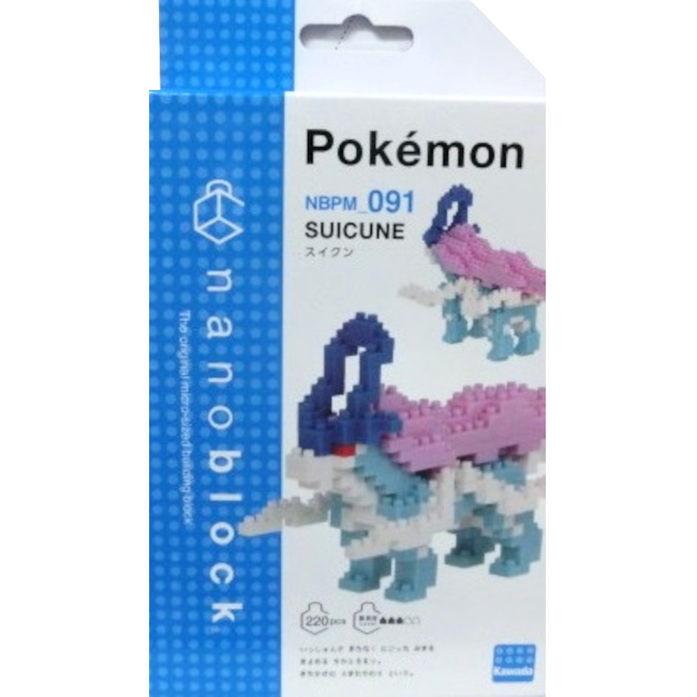 ナノブロック ポケモン スイクン NBPM-091 | ジョイフル本田 取り寄せ＆店舗受取