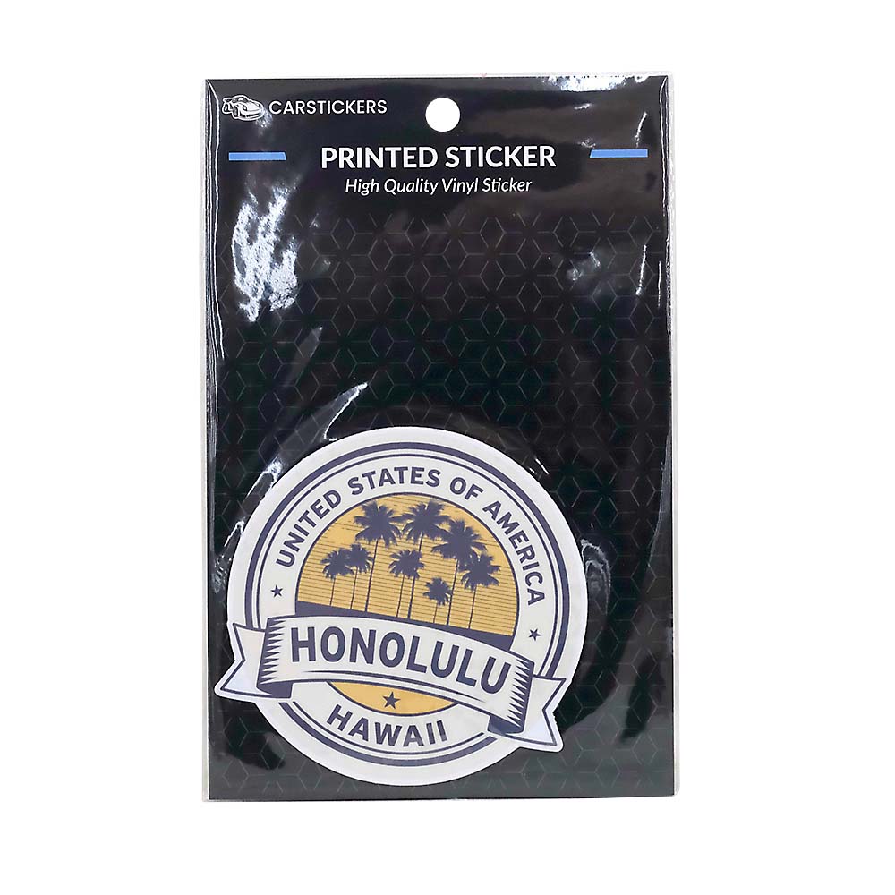 USAステッカー HI - HONOLULU MP27150 | ジョイフル本田 取り寄せ＆店舗受取
