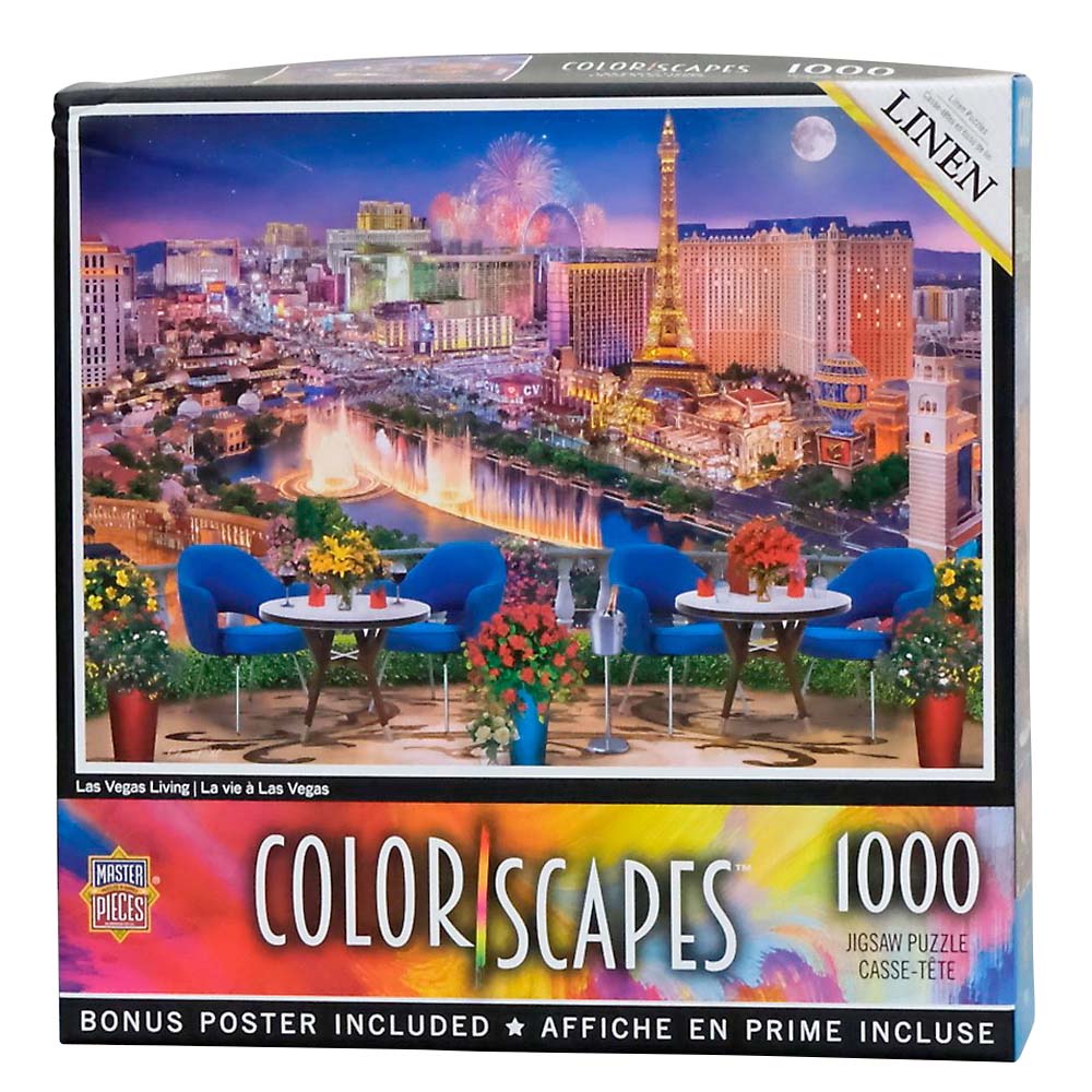 パズル COLORSCAPE ラスベガス 1000 #72024 | ジョイフル本田 取り寄せ＆店舗受取