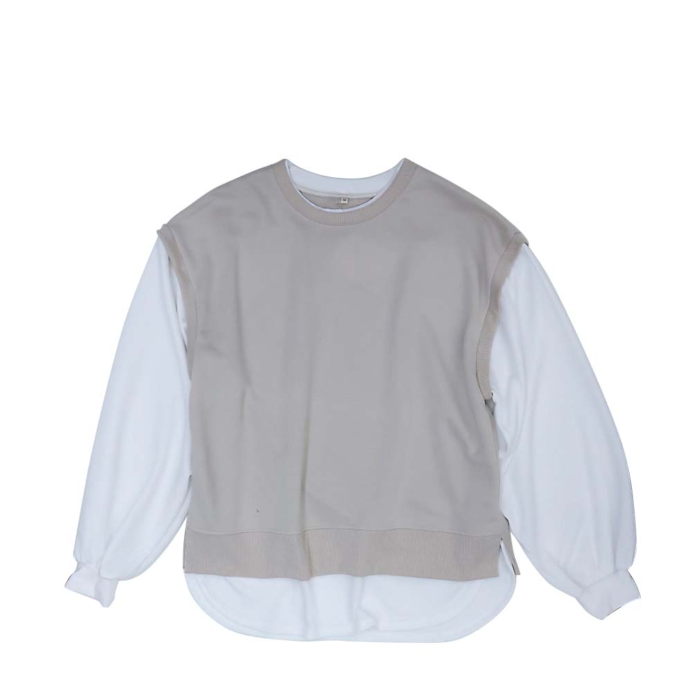 レディース レイヤード風プルオーバー 74100 | ジョイフル本田 取り寄せ＆店舗受取