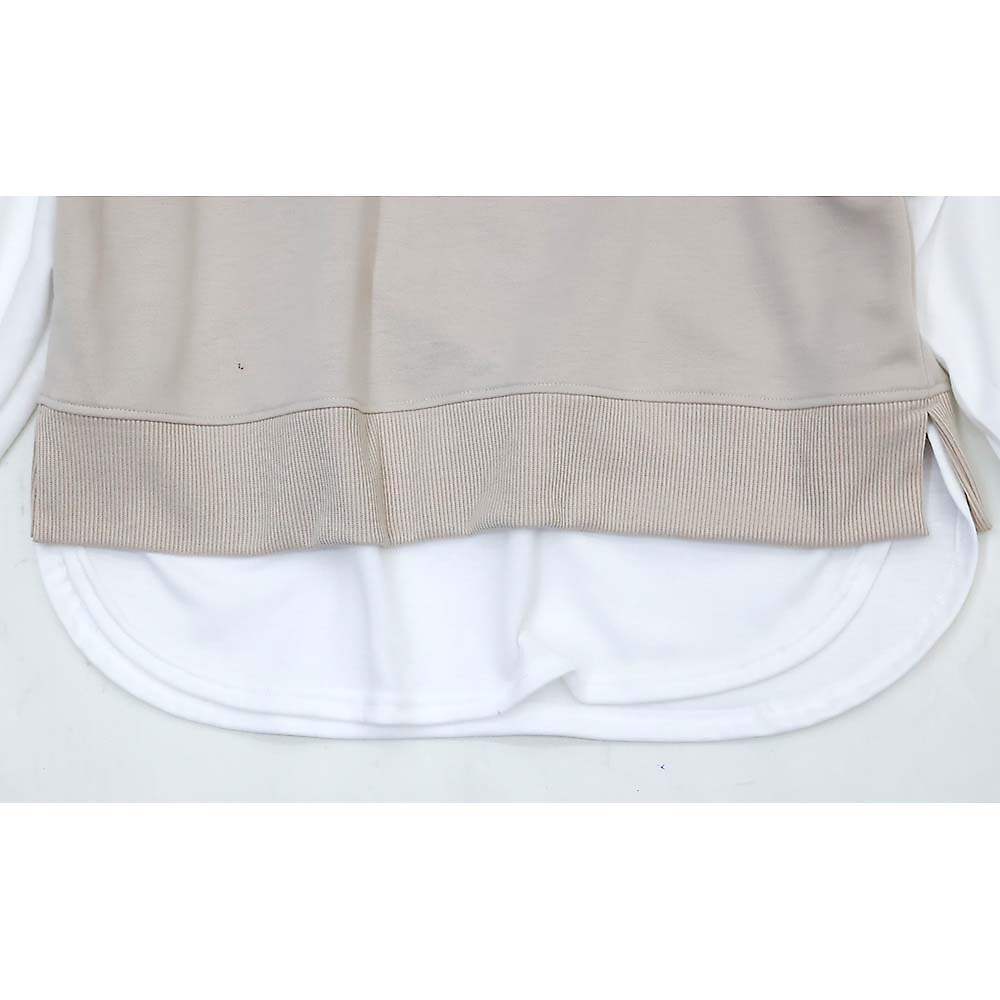 レディース レイヤード風プルオーバー 74100 | ジョイフル本田 取り寄せ＆店舗受取