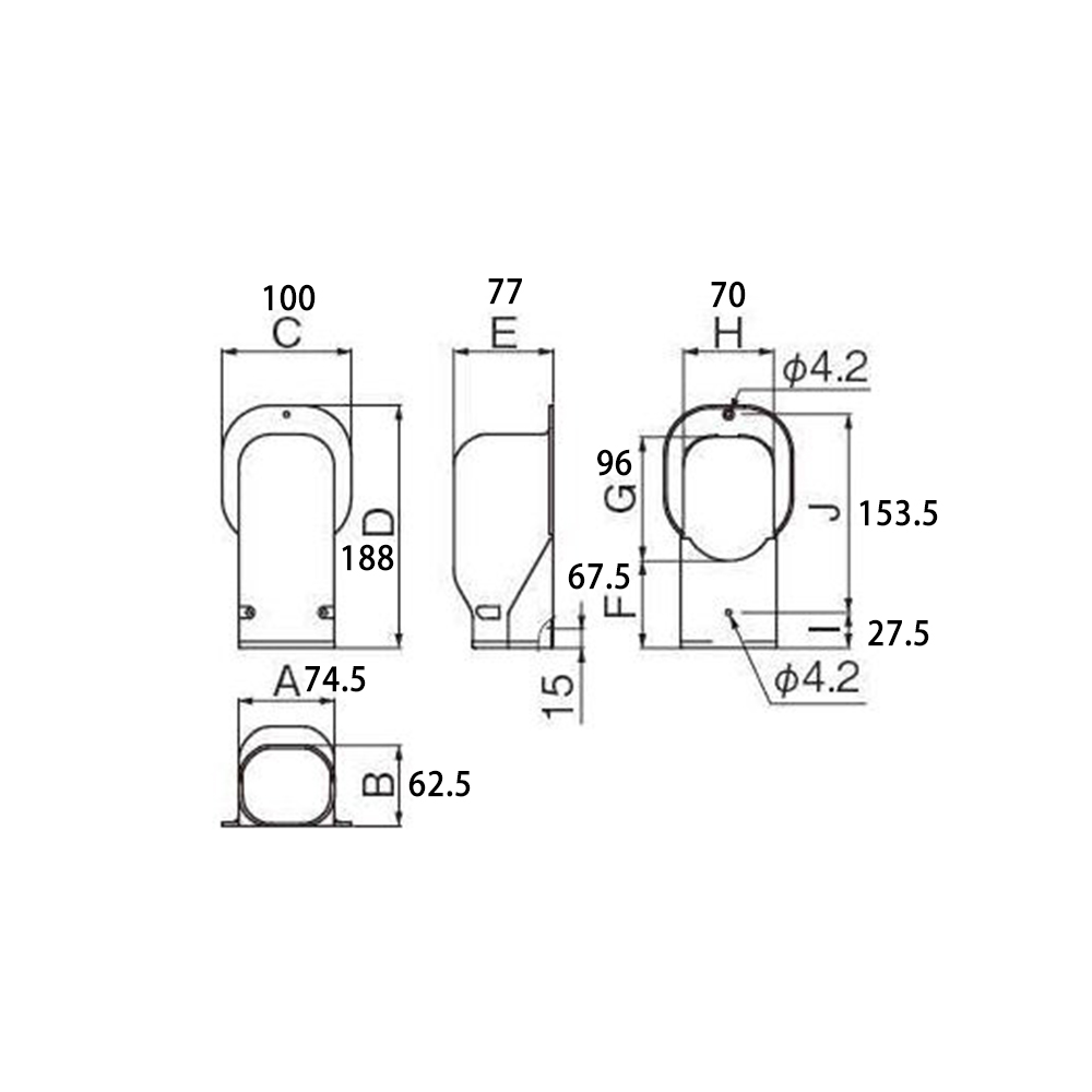 LDウォールコーナー LDW-70-I | ジョイフル本田 取り寄せ＆店舗受取